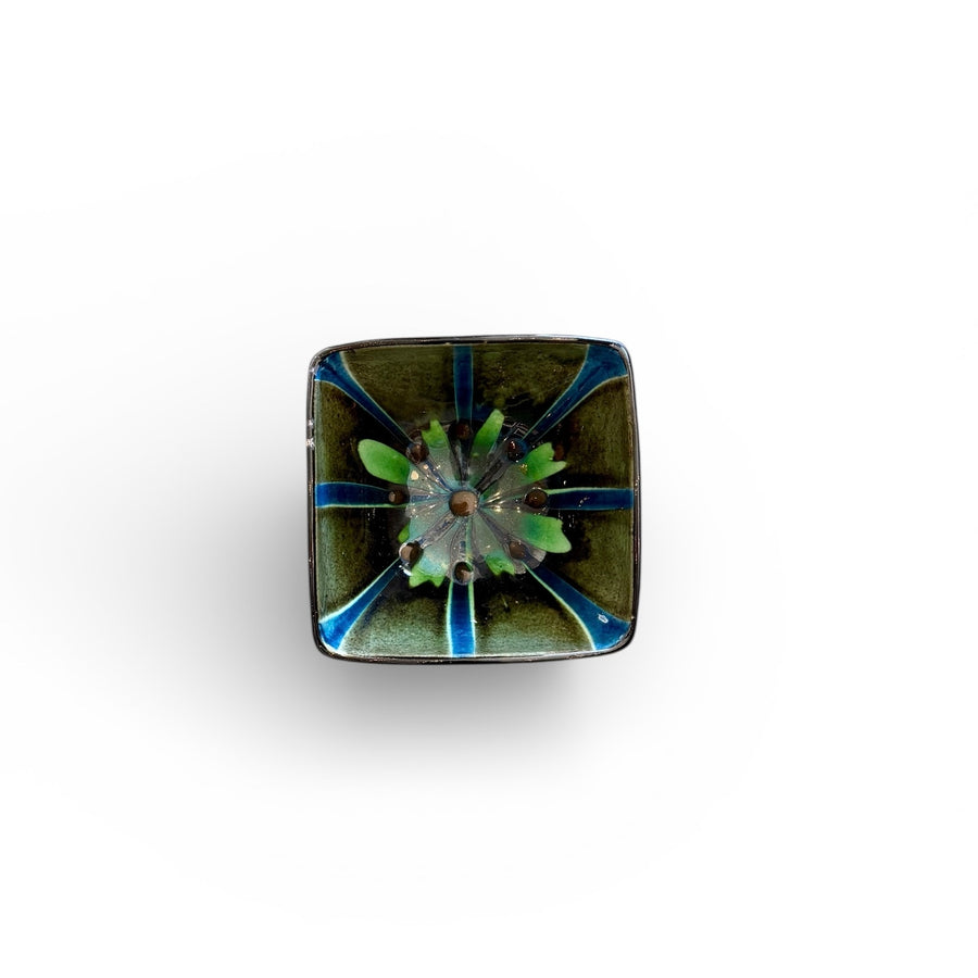 Vintage Large Square Bowl by HAK, Denmark, Signed – Maude Woods